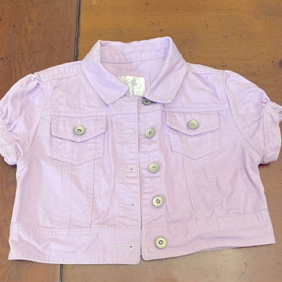 Justice | Jackets & Coats | Justice Size 4 Lavender Short Sleeve Jacket ...